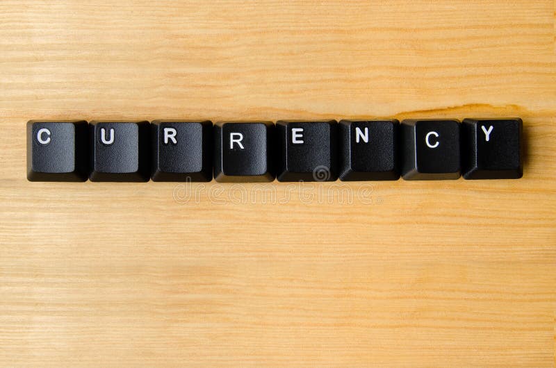 Currency word stock image. Image of bank, keyboard, keyword - 95052407