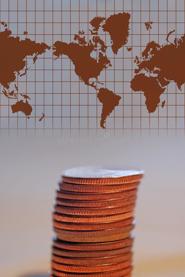 Currency with word map stock photo. Image of investment - 6412138