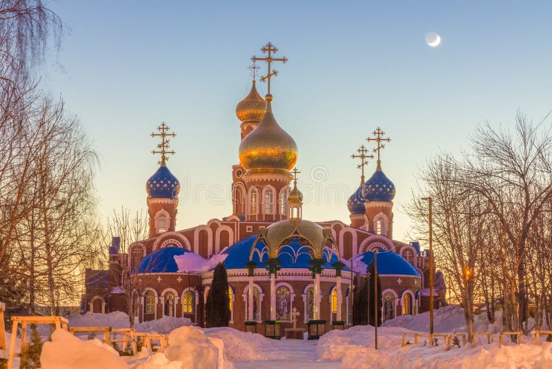 The Current Holy Resurrection Monastery Stock Image - Image of holy ...