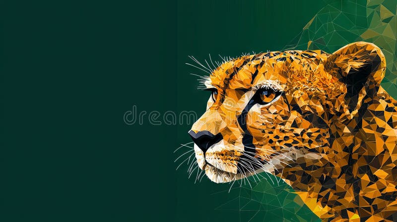 A Current Interpretation of a Cheetah S Face, Utilizing Geometric ...