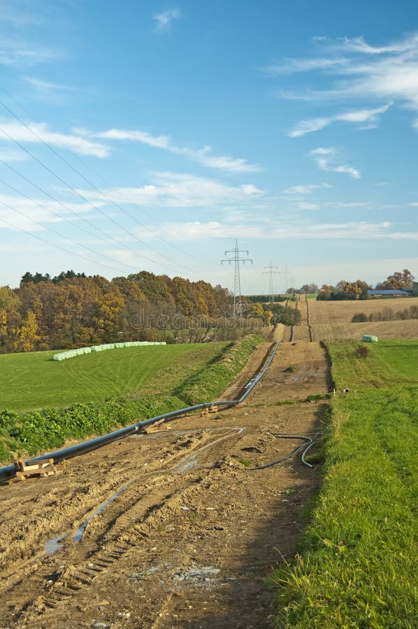 Current line stock photo. Image of ecoregion, village - 16797378