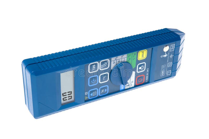 Current Measuring Instrument on White Stock Photo - Image of ...