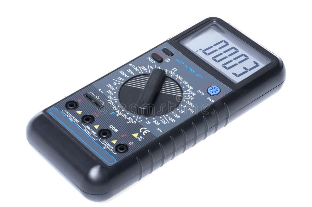 Current Measuring Tool Macro Stock Photo - Image of indication ...