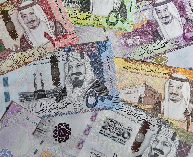A Current Money of Saudi Arabia Stock Image - Image of banknote ...