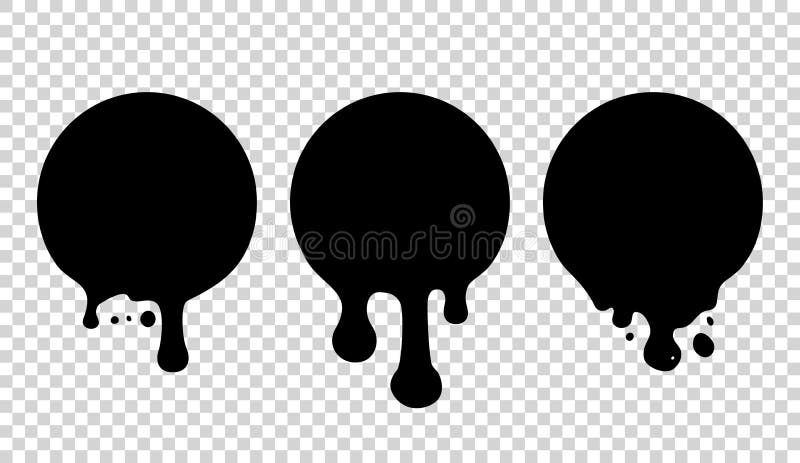 Current Paint, Stains. Current Drops. Current Inks. Vector Stock ...