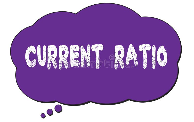 CURRENT RATIO Text Written on Red Grungy Round Stamp Stock Illustration ...