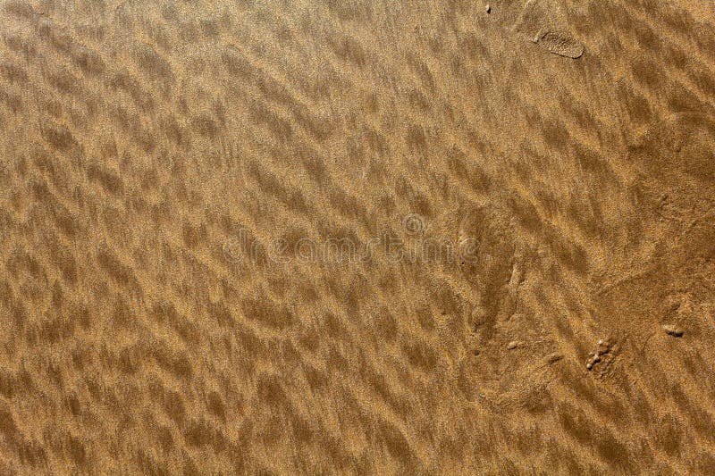 Current Ripple Marks in the Sand Stock Image - Image of brown, mark ...