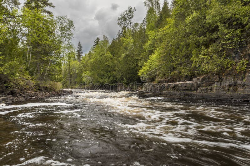 Current River Cascades stock photo. Image of travel, outdoors - 95902424