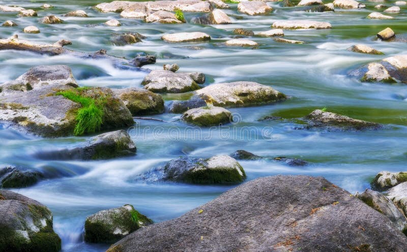 Current spring river stock image. Image of pure, backgrounds - 94117483