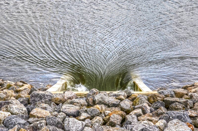Danger Culvert Sign on the Beach of Mississippi Gulf Coast. City of ...