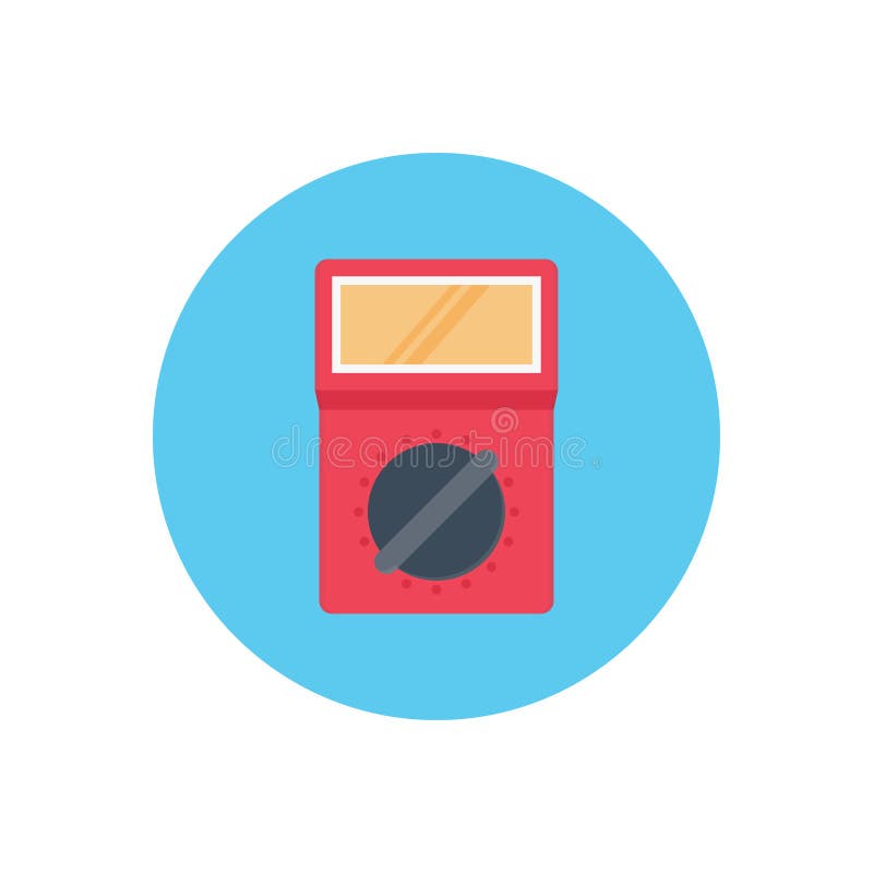 Current Vector Flat Colour Icon Stock Vector - Illustration of pack ...