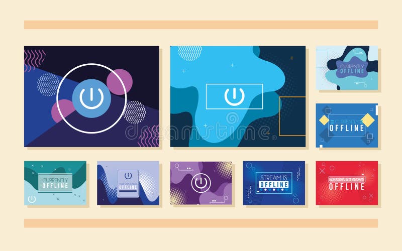 Offline Templates Stock Illustrations – 130 Offline Templates Stock ...