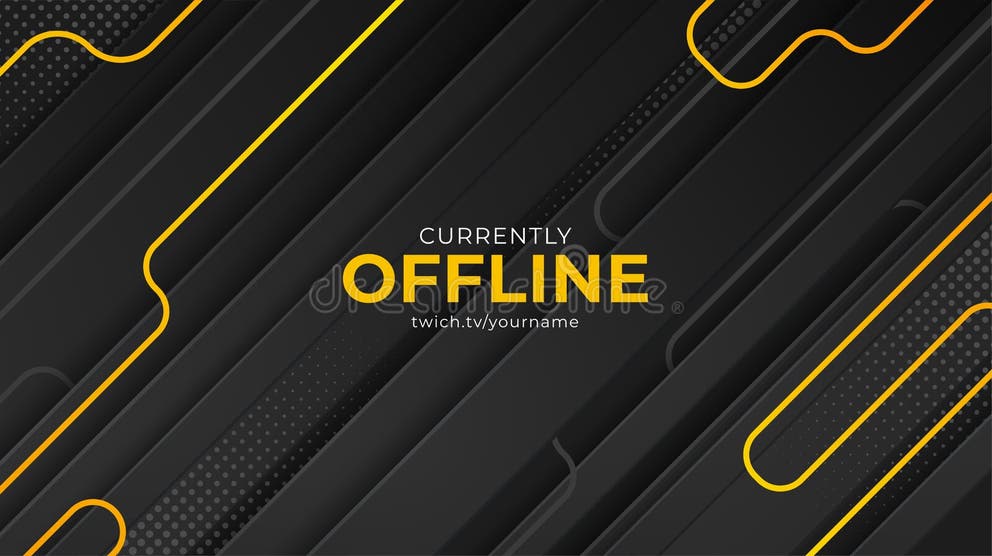 Offline Twitch Banner Background Stock Illustrations – 281 Offline ...