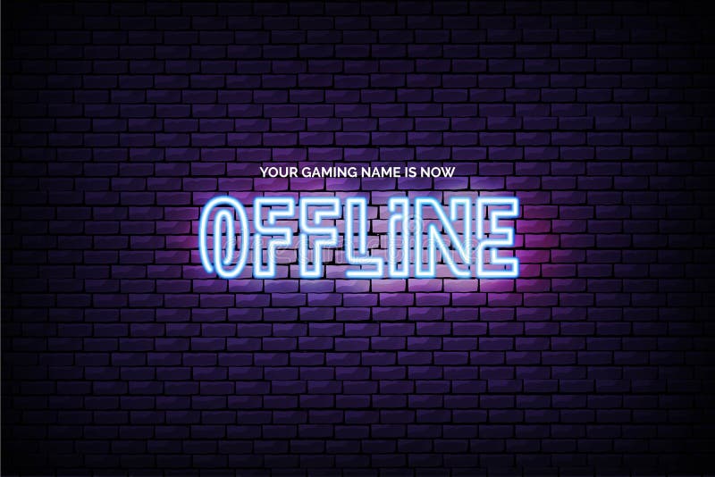 Offline Neon Sign