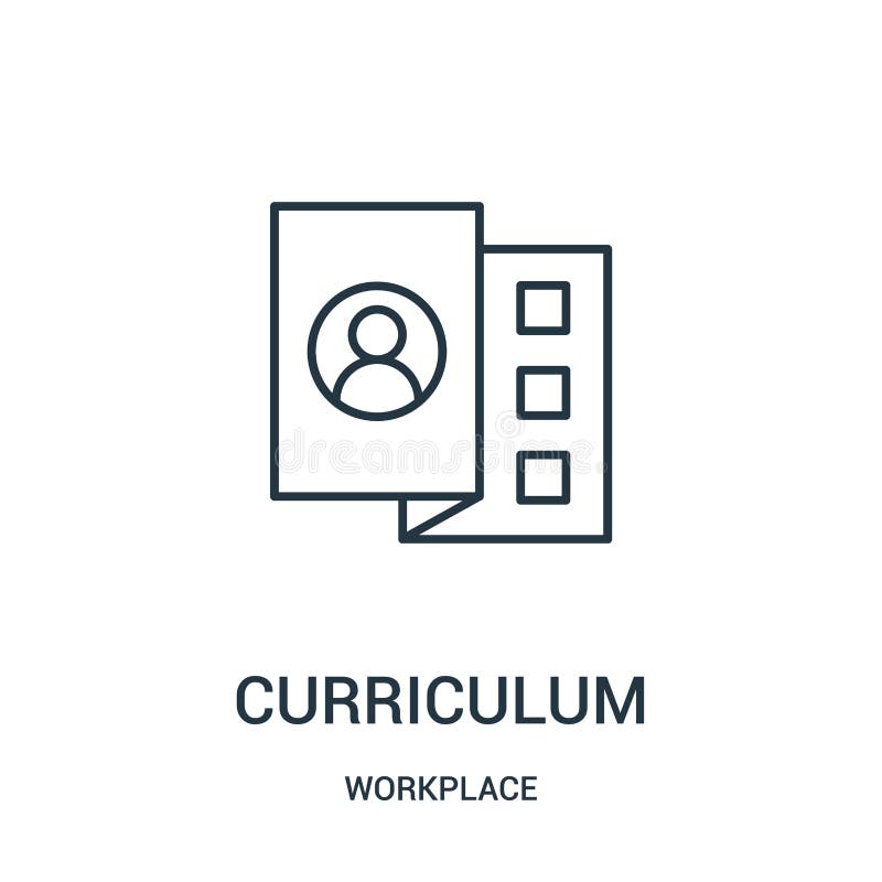 Curriculum Icon Action Plan Schedule Flat Vector Stock Vector ...