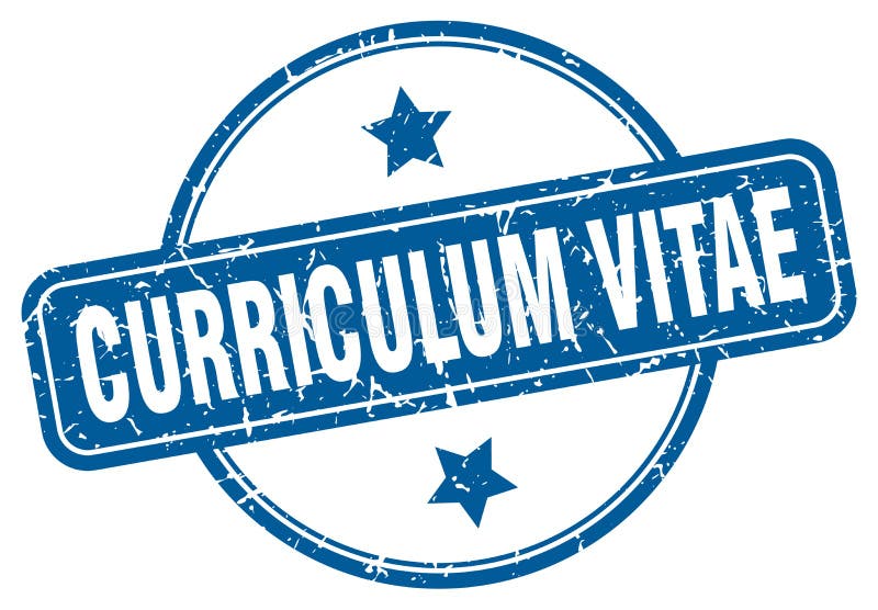 Curriculum Vitae Sticker. Curriculum Vitae Square Sign Stock Vector ...