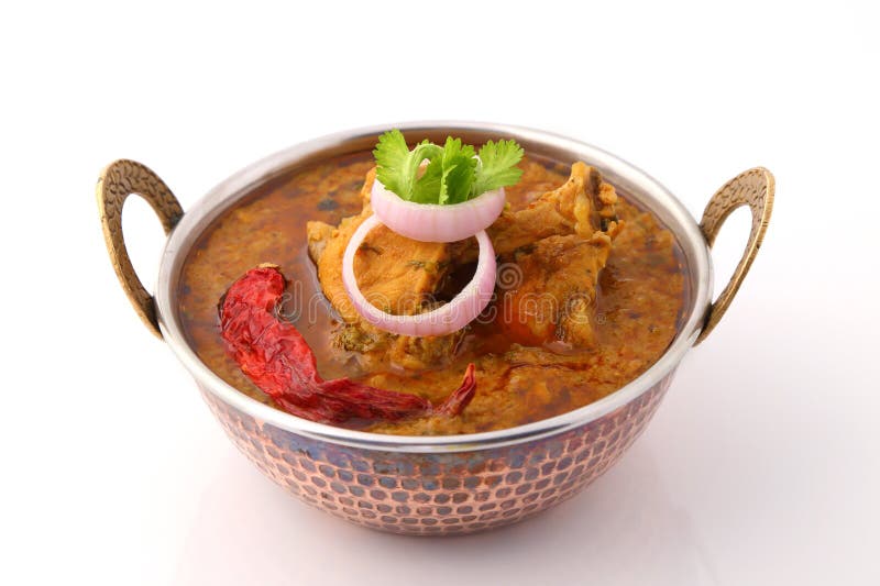 Curry Chicken or Curry Mutton Stock Photo - Image of delicious, chili ...