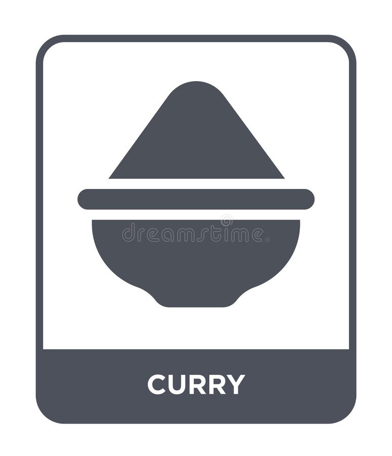 Curry Icon. Trendy Flat Vector Curry Icon on White Background Fr Stock ...