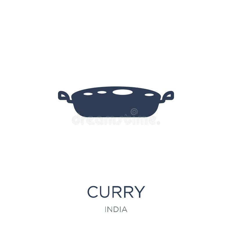 Curry Icon. Trendy Flat Vector Curry Icon on White Background Fr Stock ...