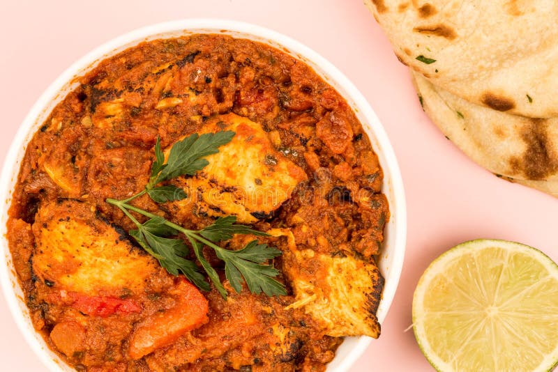 Curry Indio De Balti Del Pollo Del Estilo Imagen de archivo - Imagen de ...