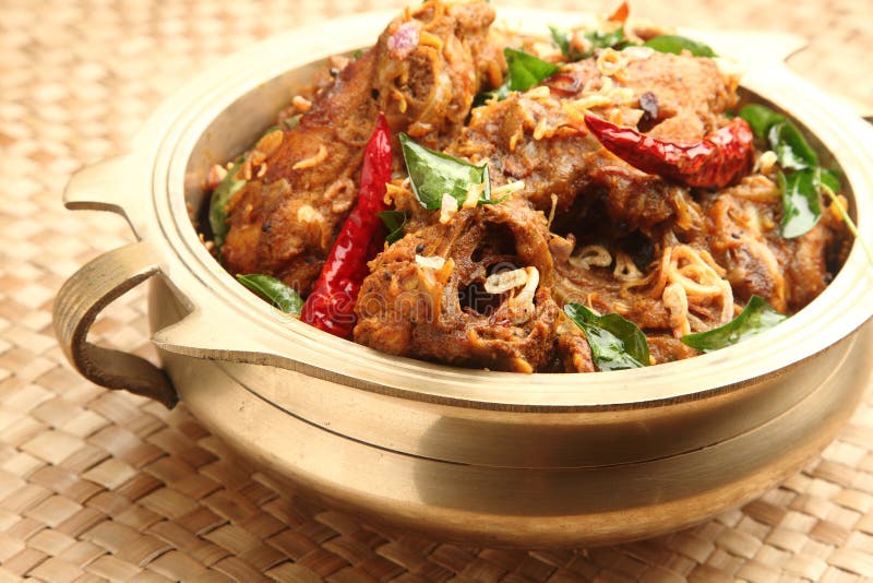 Curry indio del pollo foto de archivo. Imagen de comida - 14894294