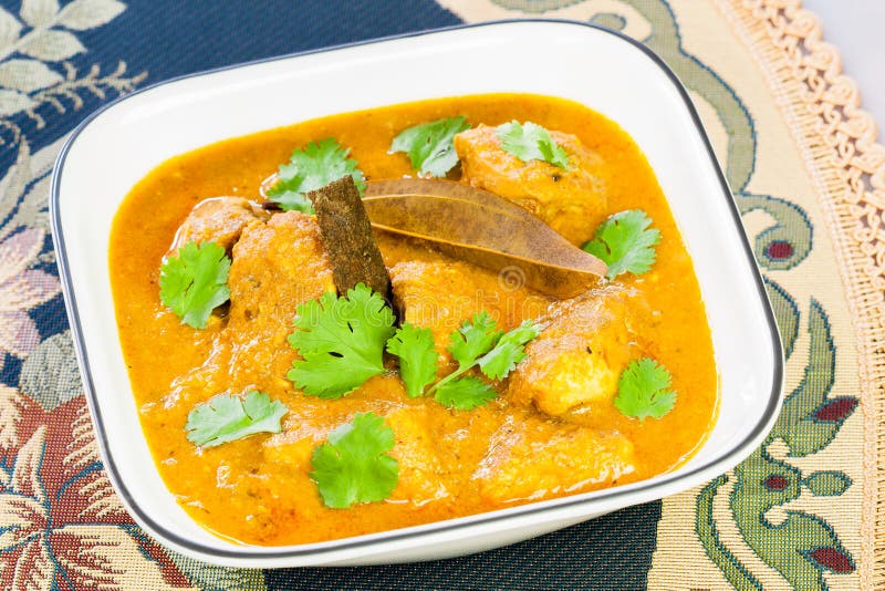 Curry indio del pollo foto de archivo. Imagen de almuerzo - 34207384