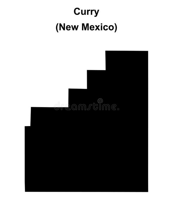 Curry outline map stock vector. Illustration of silhouette - 361727170