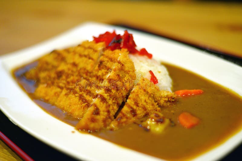 Curry pork with rice stock photo. Image of dining, gourmet - 56710914