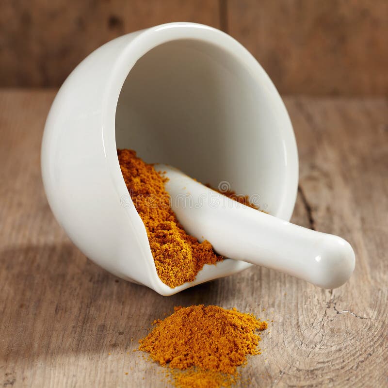 Curry powder stock image. Image of curry, cuisine, orange - 16835599