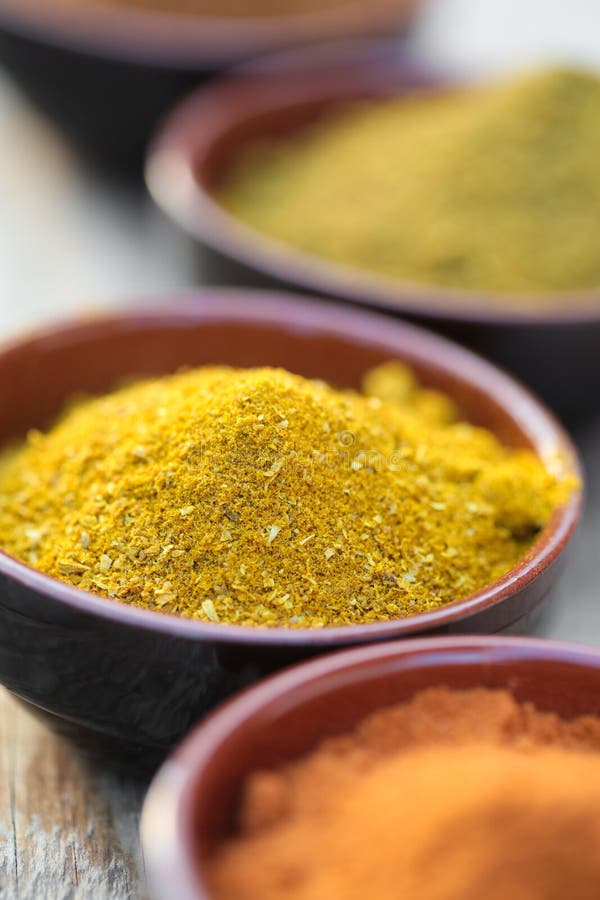 Curry powder stock photo. Image of horizontal, bowl, people - 23590882