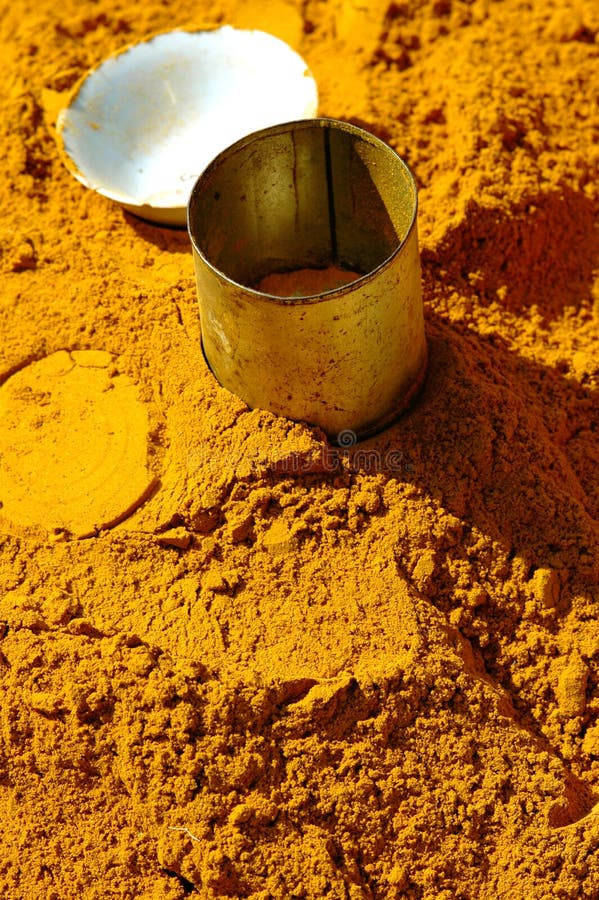 Curry Powder stock image. Image of powder, yellow, mustard - 3661519