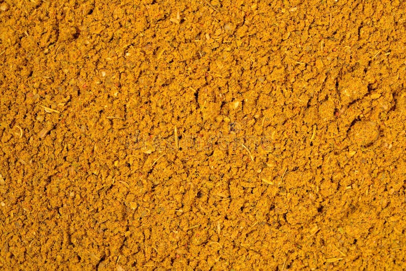 Curry powder background stock image. Image of heap, flavor - 48301465