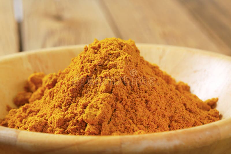 Curry powder stock image. Image of rustic, wood, cumin - 50745599