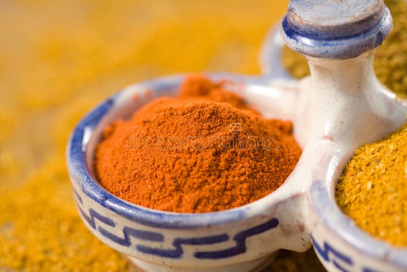 Curry powders stock image. Image of ground, curry, powder - 19685523