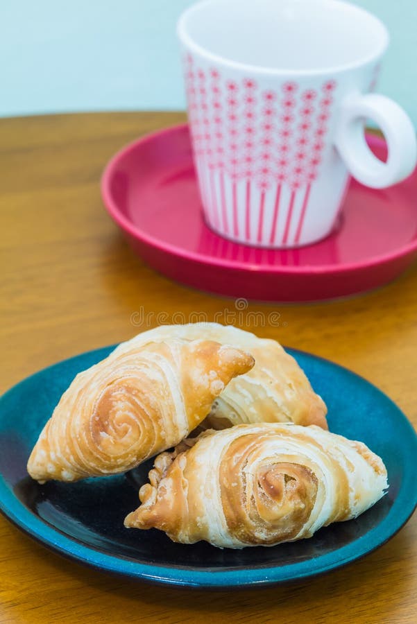 Curry puff and a cup stock photo. Image of asian, thai - 36867778