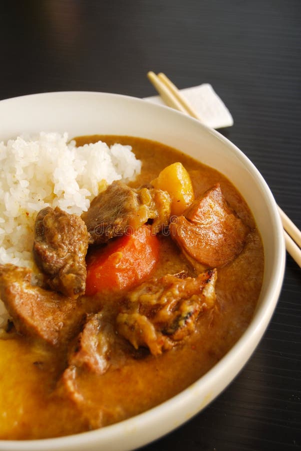 Curry rice stock photo. Image of east, beef, heat, indian - 26827174