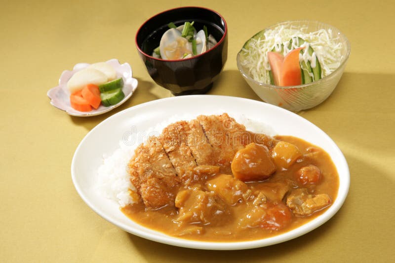 Curry with rice stock photo. Image of meat, healthy, meal - 88040446