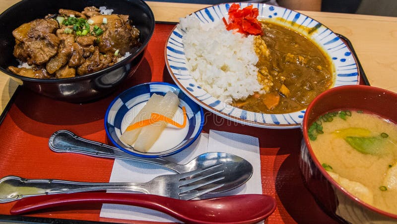 Curry rice stock image. Image of dish, japan, dinner - 72424607