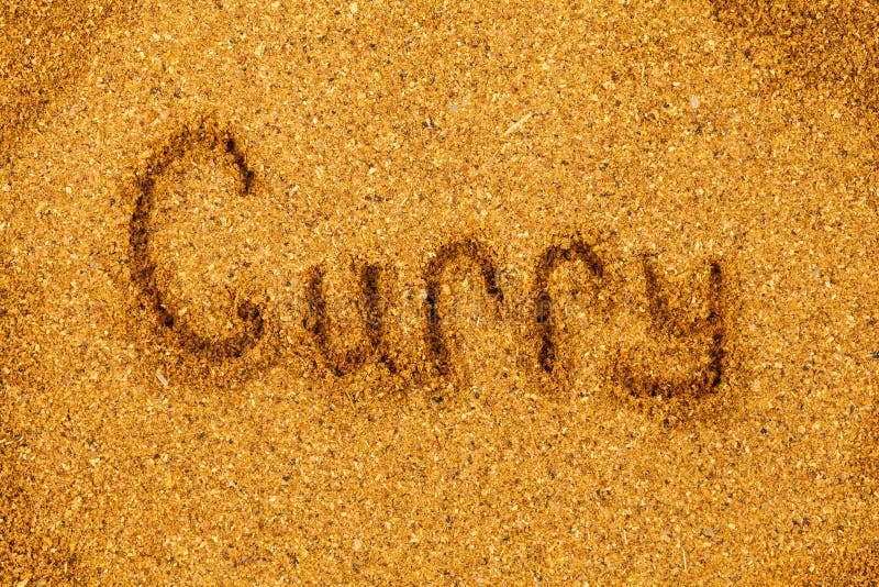 Curry texture stock image. Image of madras, orange, flavor - 41527945