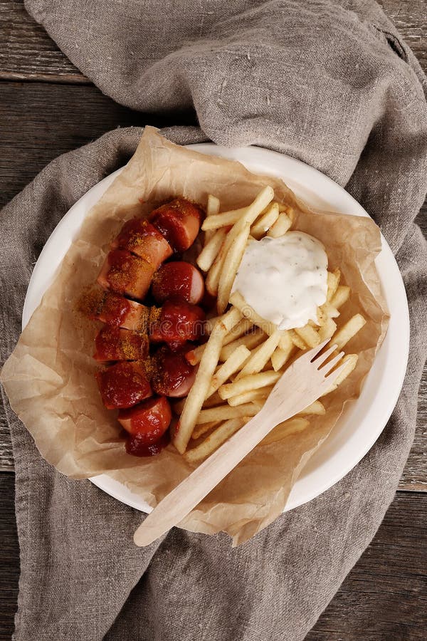 Curry wurst stock photo. Image of currywurst, foodstuff - 71014810
