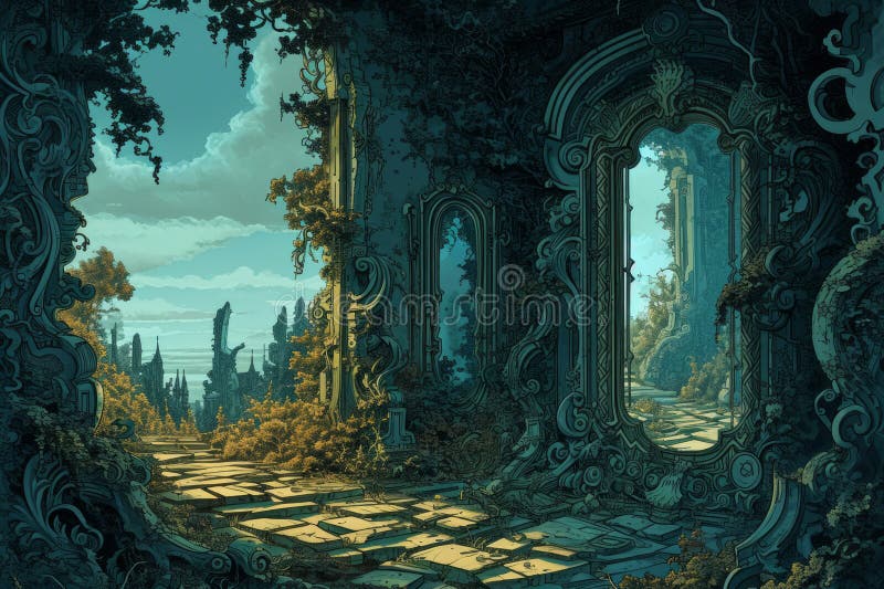 Cursed Mirror Labyrinths, Reflecting Distorted Versions of Reality and ...