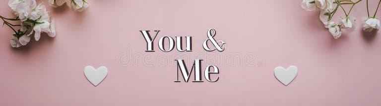 Cursive Text with Intertwined Hearts Representing Love and Connection ...