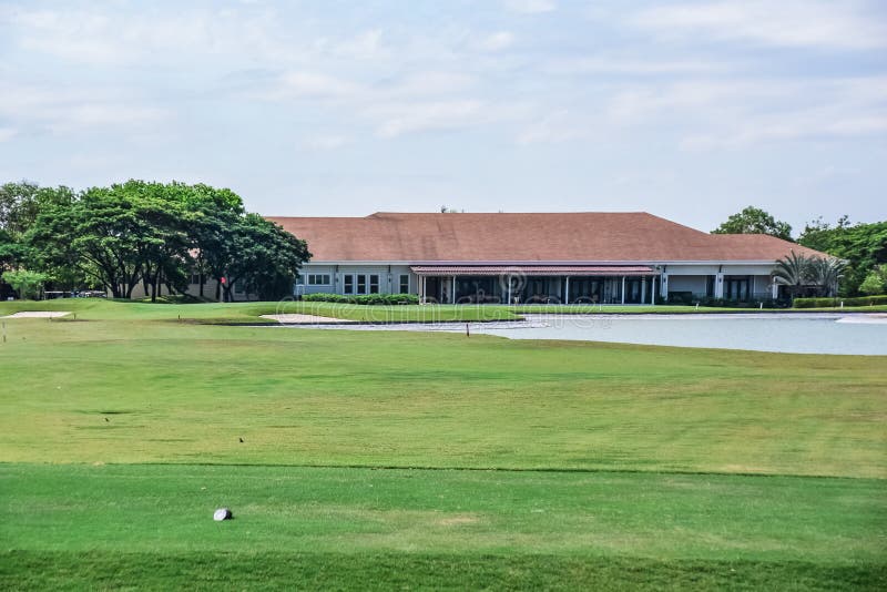 Curso De Beverly Golf Y Del Club De Campo Imagen de archivo - Imagen de ...