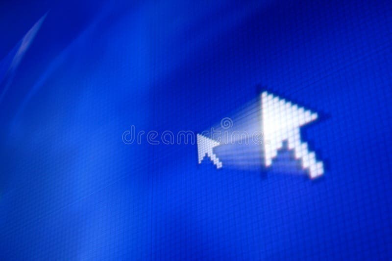 Cursor arrow stock image. Image of portal, interactive - 8921767