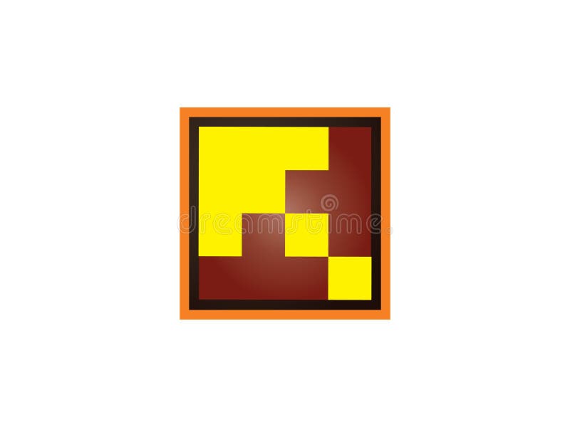 Cursor Arrow in a Square Vector Icon Design Stock Illustration ...