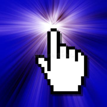 Cursor design stock illustration. Illustration of futuristic - 992347