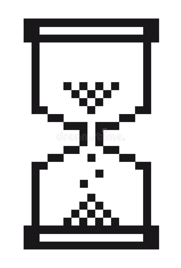 Cursor do Hourglass ilustração do vetor. Ilustração de movimento - 22043026
