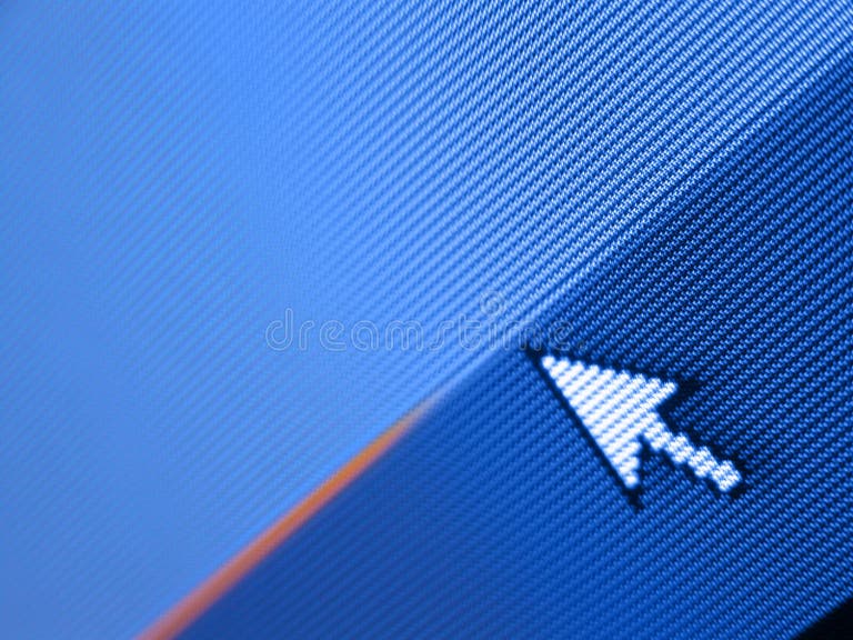 Cursor do rato foto de stock. Imagem de computador, computadores - 2358