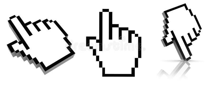 Cursor do rato ilustração stock. Ilustração de surfe - 13305239