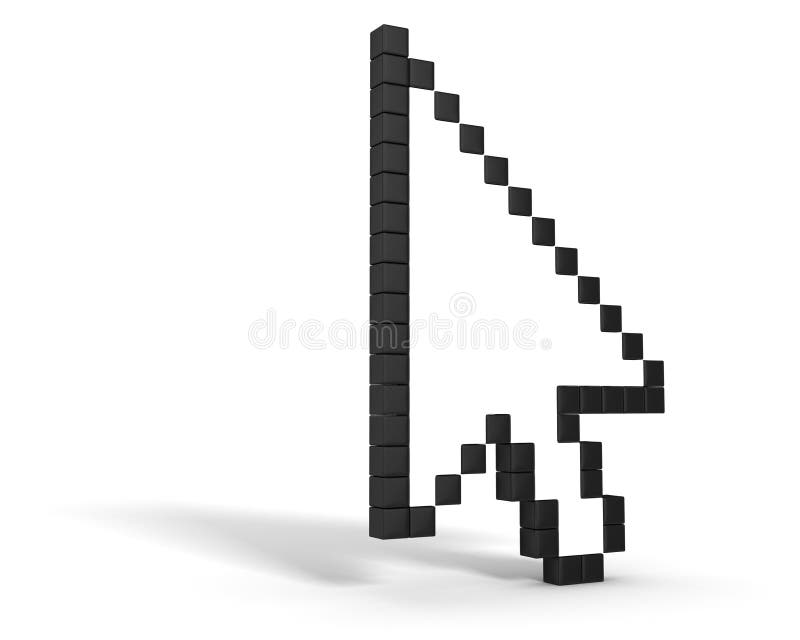 Cursor do rato ilustração stock. Ilustração de moderno - 36739068